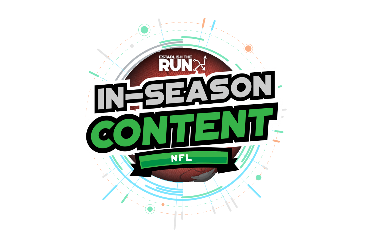 Establish The Run | The best football information available. Period.