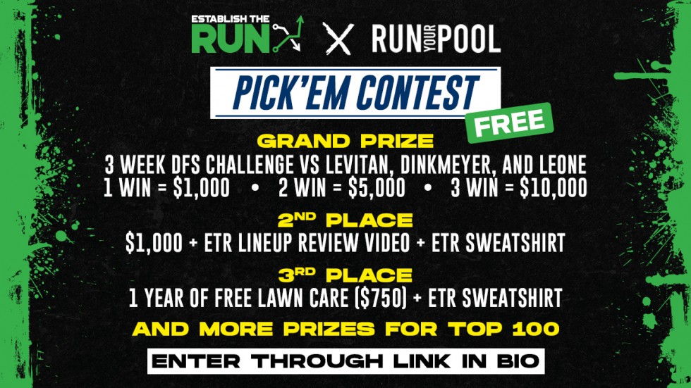 Establish The Run Pick’em Challenge | Establish The Run